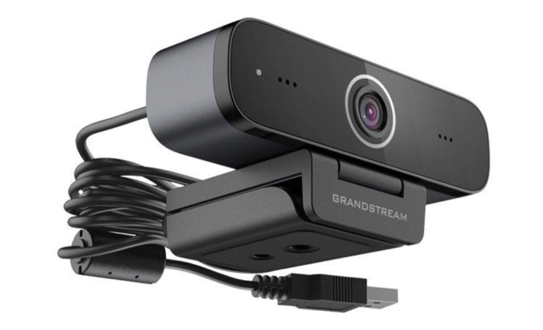 Grandstream GUV3100 Full HD 1080p USB Webcam, Built-In Microphones ...